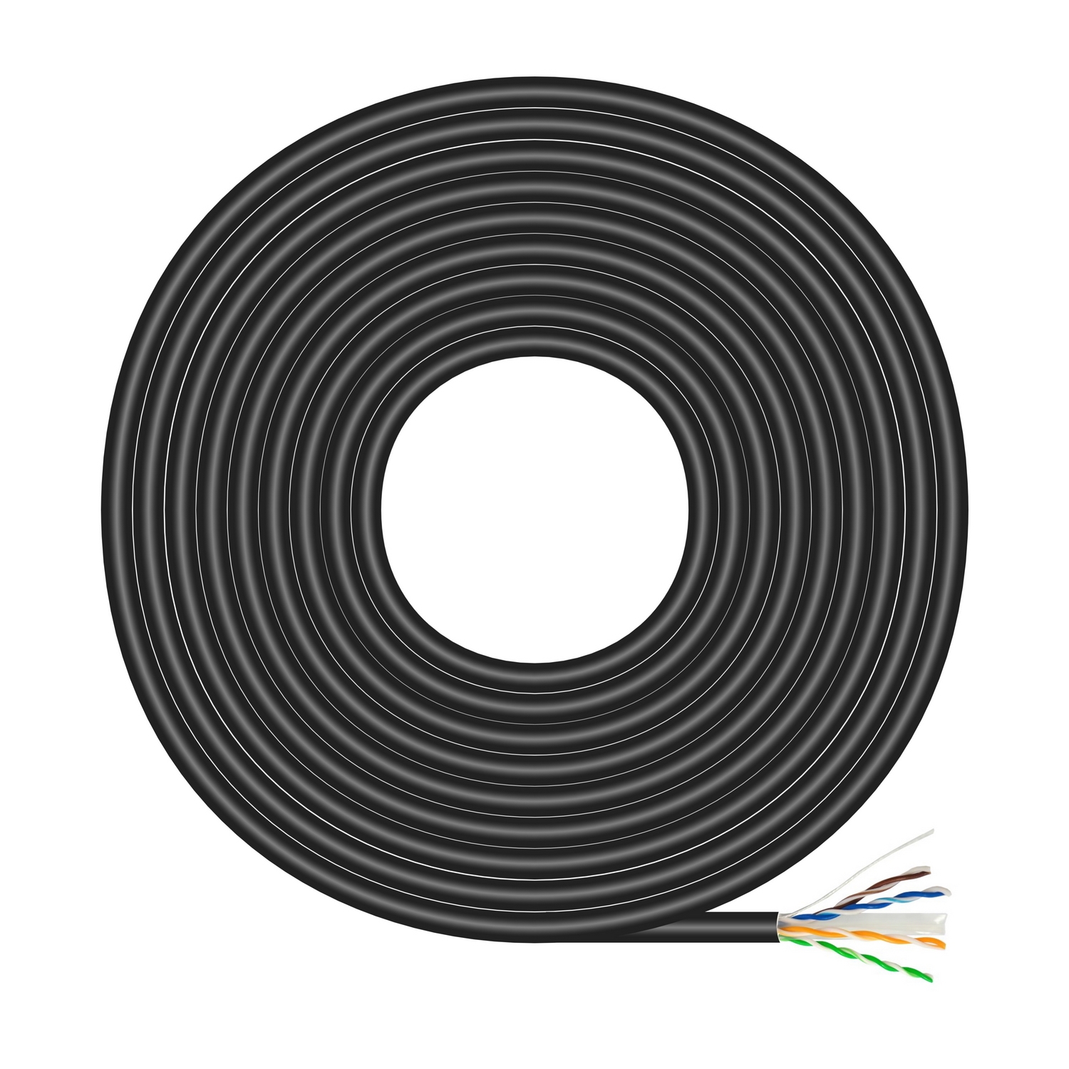 A135-0676 - Cable de Red Exterior Impermeable RJ45 Cat.6 UTP Rígido CCA ...